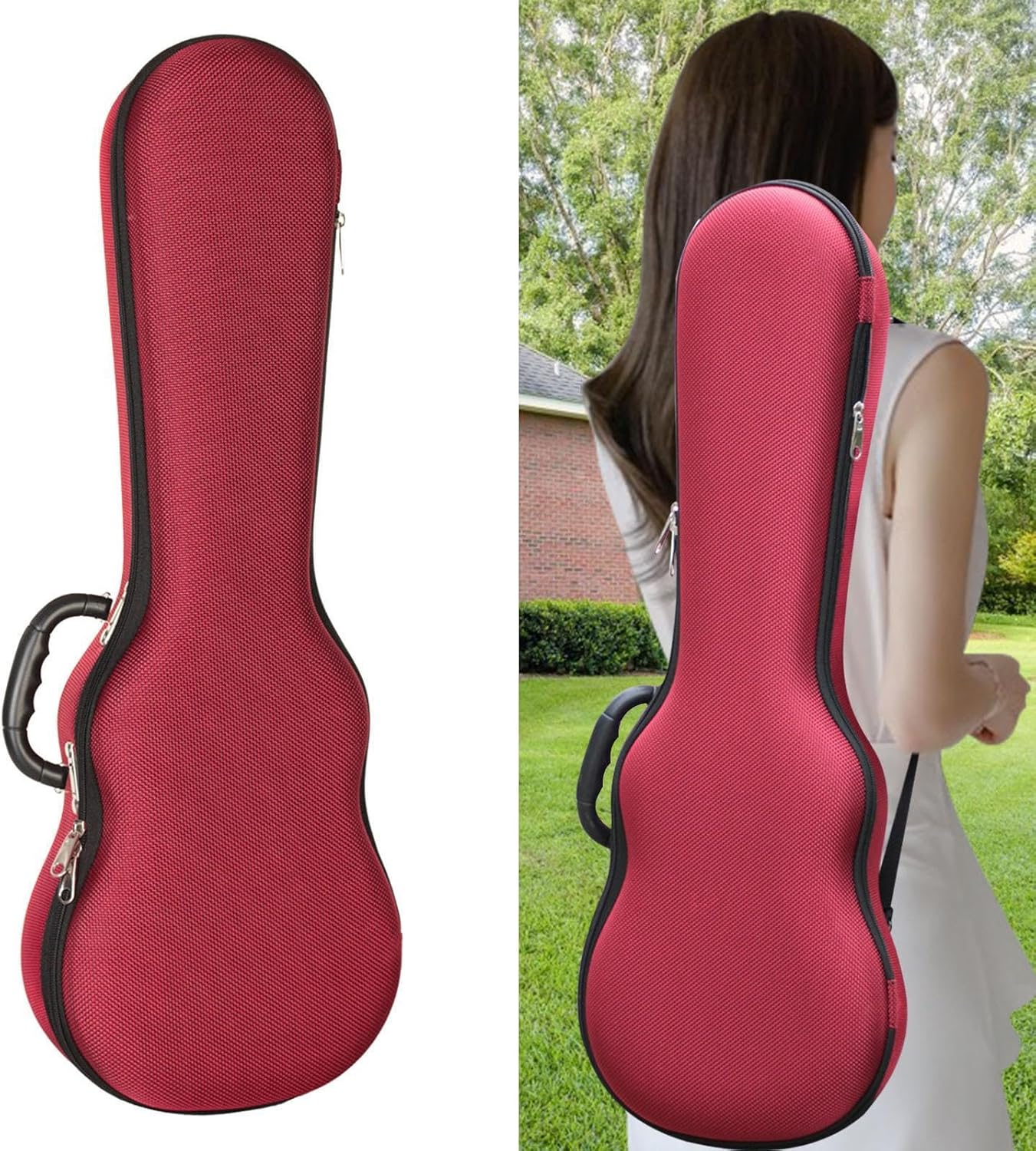 Amagogo Tenor Ukulele Case Portable Ukuleles Bag 26in Ukulele Hard Case ...